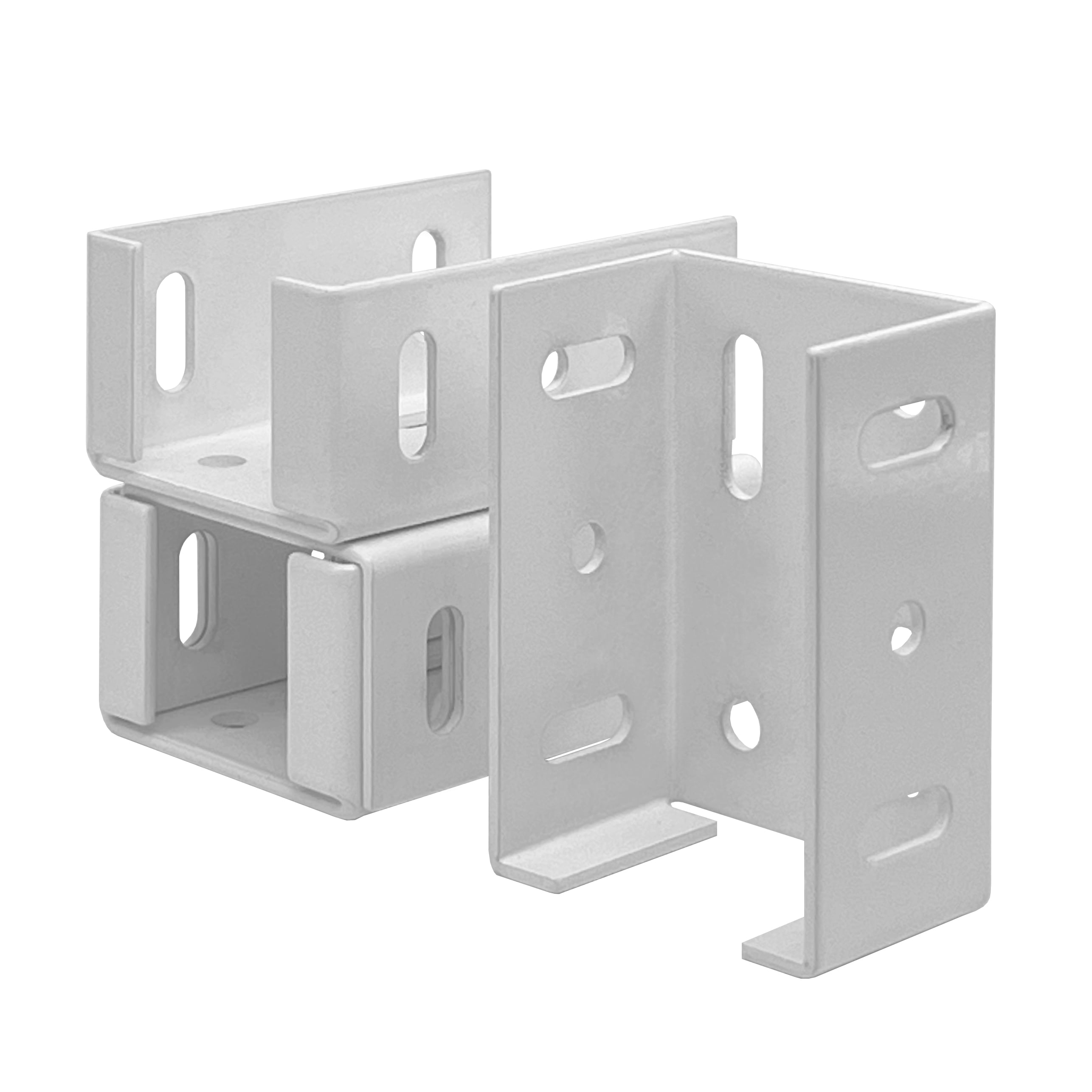 OHIY Heavy Duty, Aluminum Fence Bracket, Rail Brackets for Vinyl ...