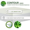 ALOE Luxury Soft Bedroom Aloe Vera Extract Infused Fabric Covered ...