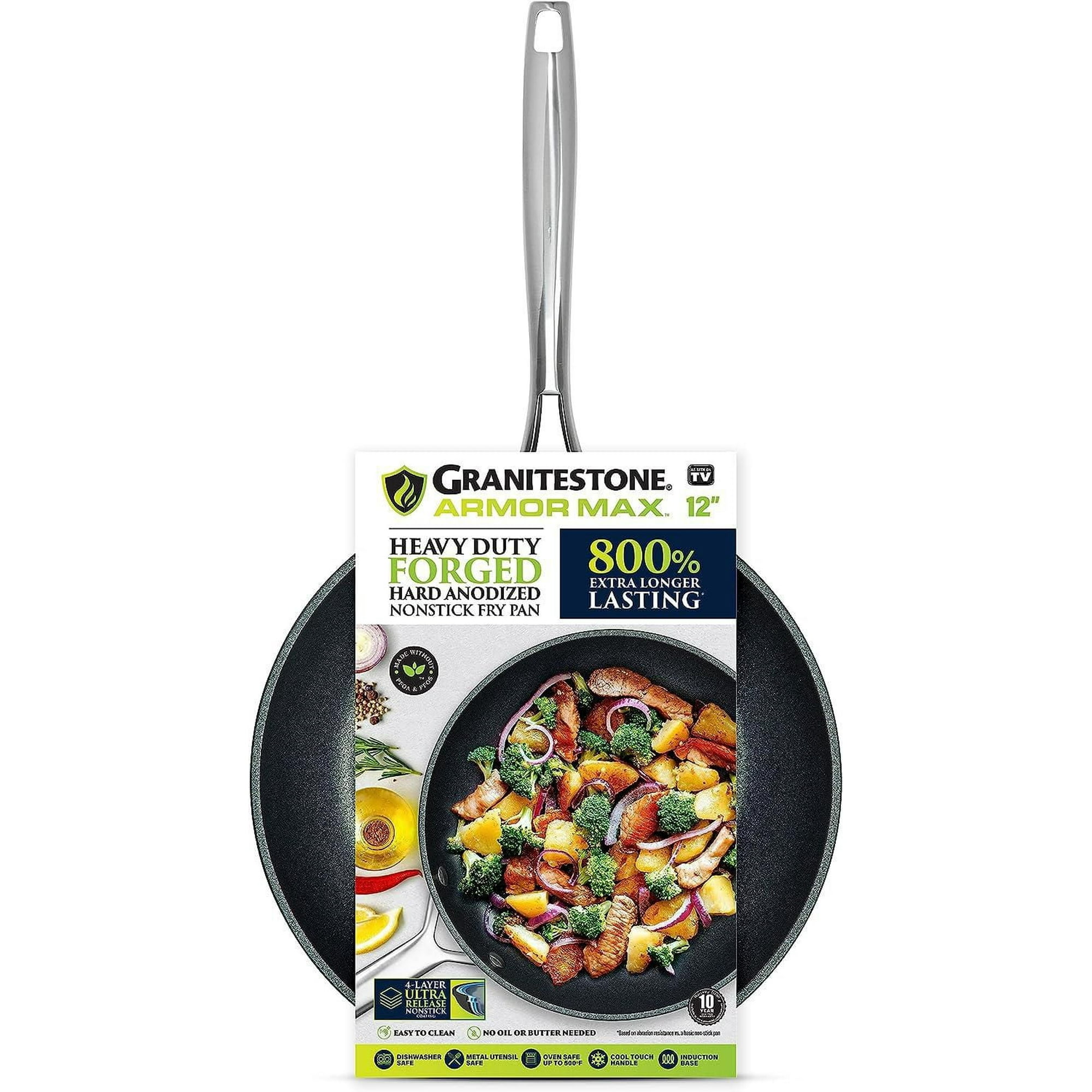 Click here for Granitestone Armormax Fry Pan 12 Inch Nonstick Har... prices