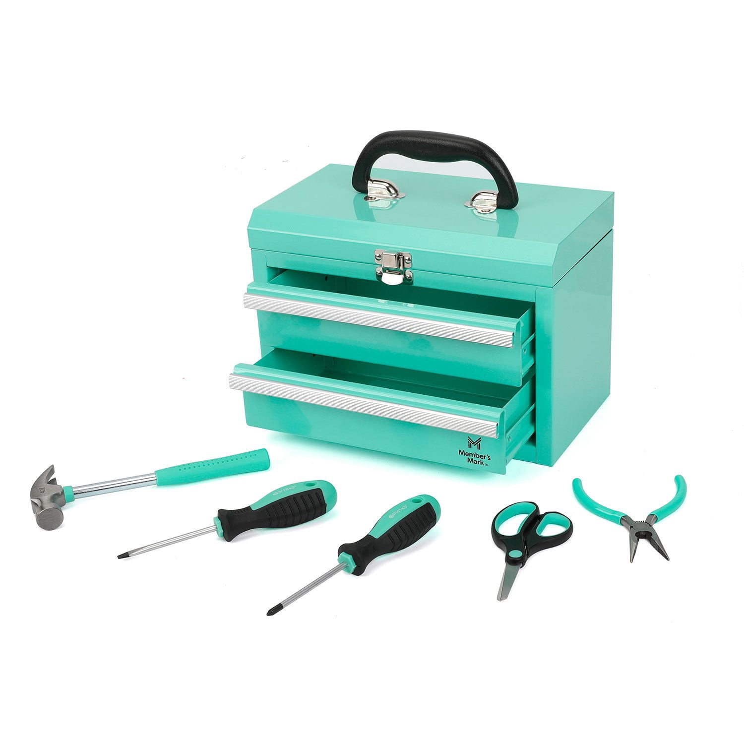 Member's Mark 11" Toolbox With 5-Piece Tool Set, Various Colors ...