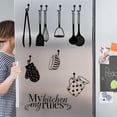 Home Decor My Kitchen Stickers Living Room Wall Stickers Decals Mural ...