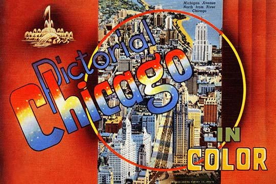 Pictorial Chicago In Color- Fine Art Canvas Print (20" x 30") - Walmart.com