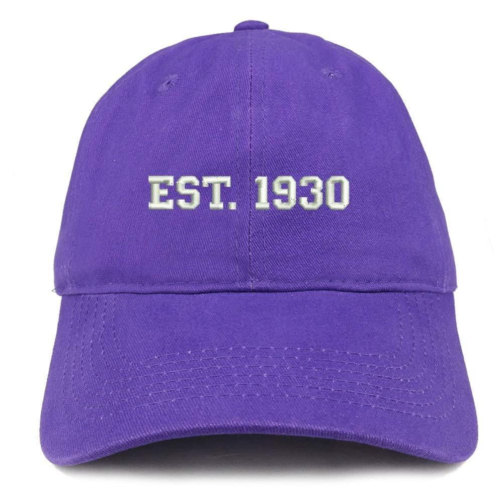 Trendy Apparel Shop EST 1930 Embroidered - 88th Birthday Gift Soft ...