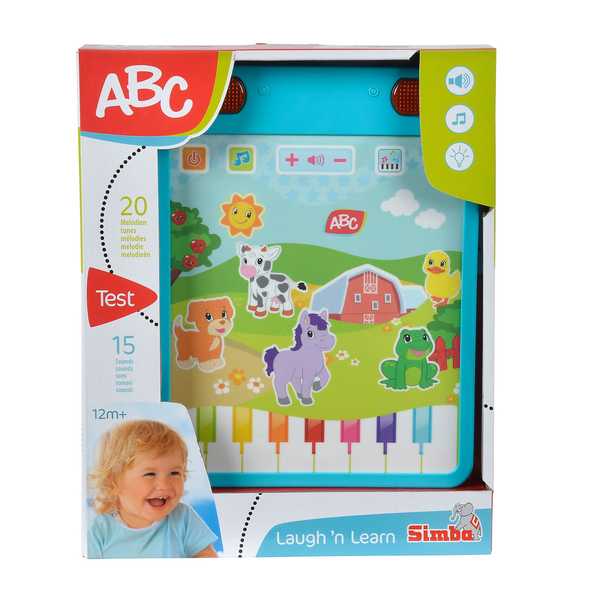 Simba Toys - ABC Fun Tablet - Walmart.com