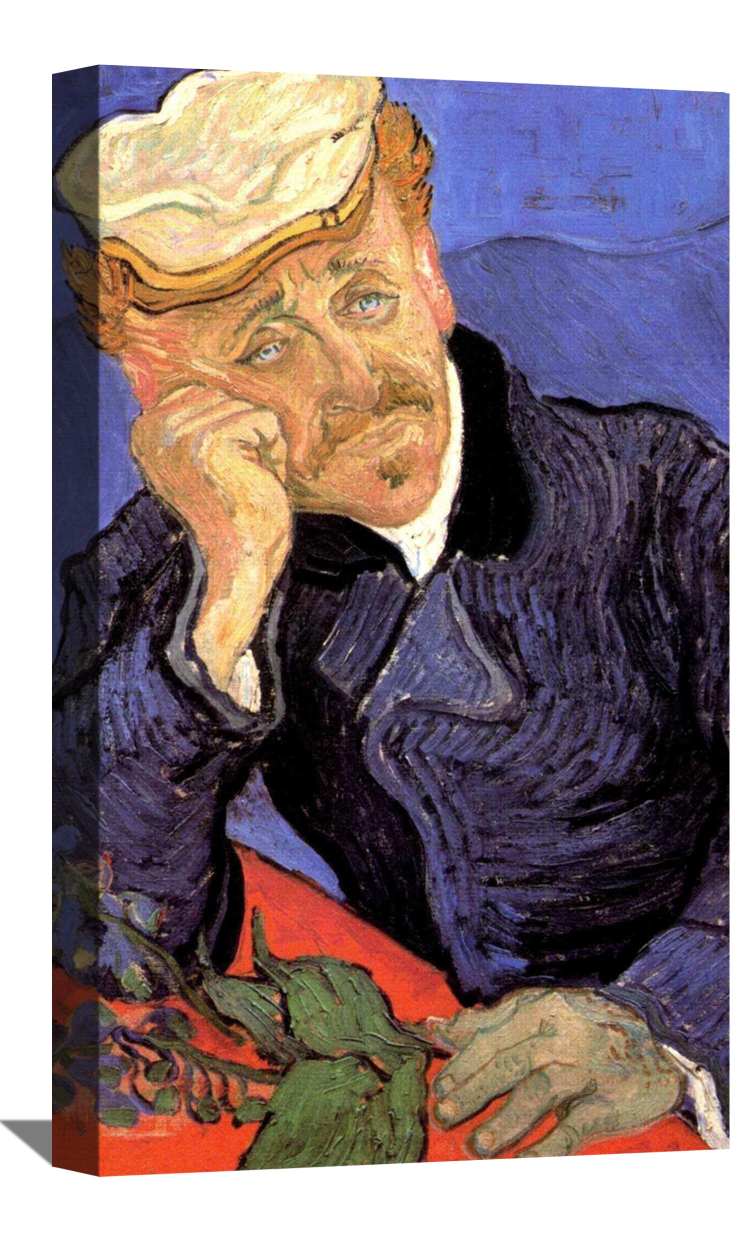 Vincent Van Gogh Painting Van Gogh Portrait of Doctor Gachet Canvas ...