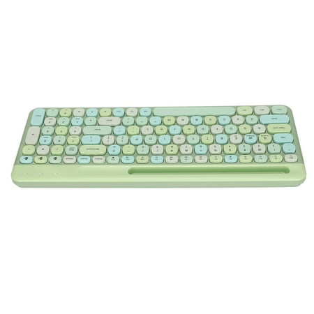 Wireless Keyboard, Computer Keyboards Colorful Bright Color Mini 100 ...