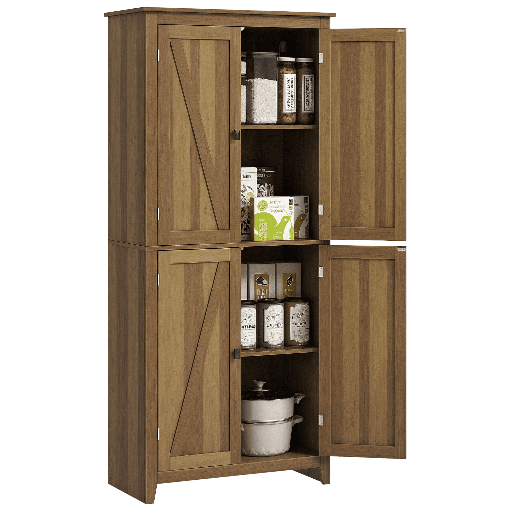 Click here for Homcom 72 Freestanding Kitchen Pantry  Buffet Cabi... prices