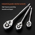 JROCHE 3Pcs High Carbon Steel Ratchet Spanner Set Perfect For Engine ...