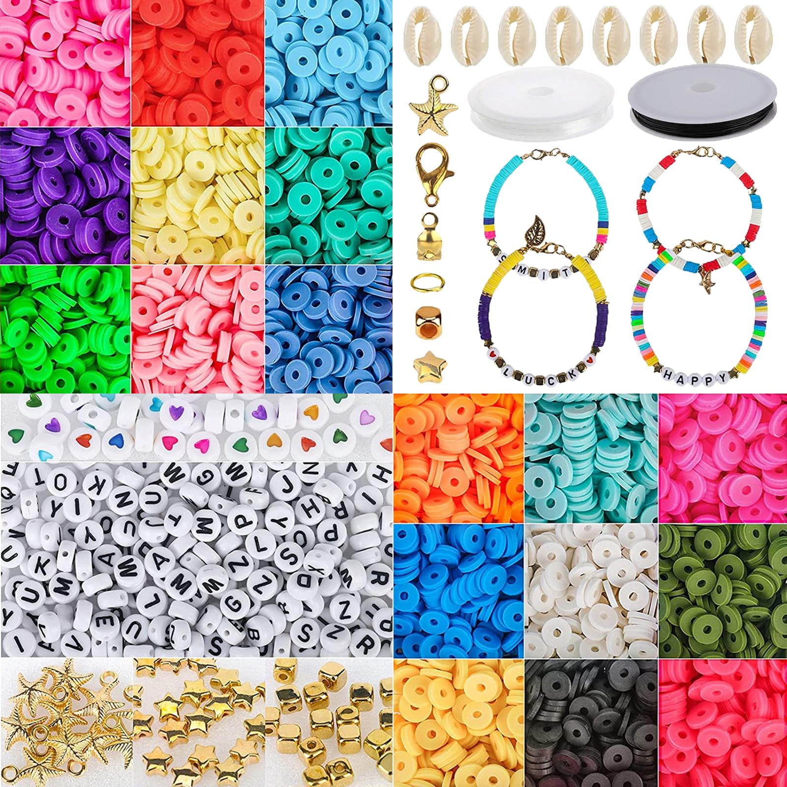Click here for Segolike 4995pcs 6 Clay Flat Bead Disc Beads Handm... prices