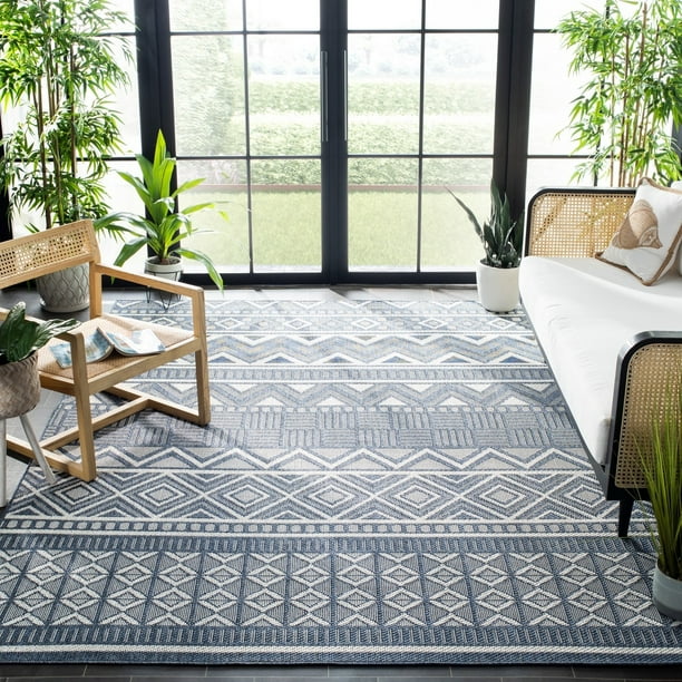 Safavieh Bermuda Kieron Geometric Outdoor Area Rug or Runner - Walmart ...