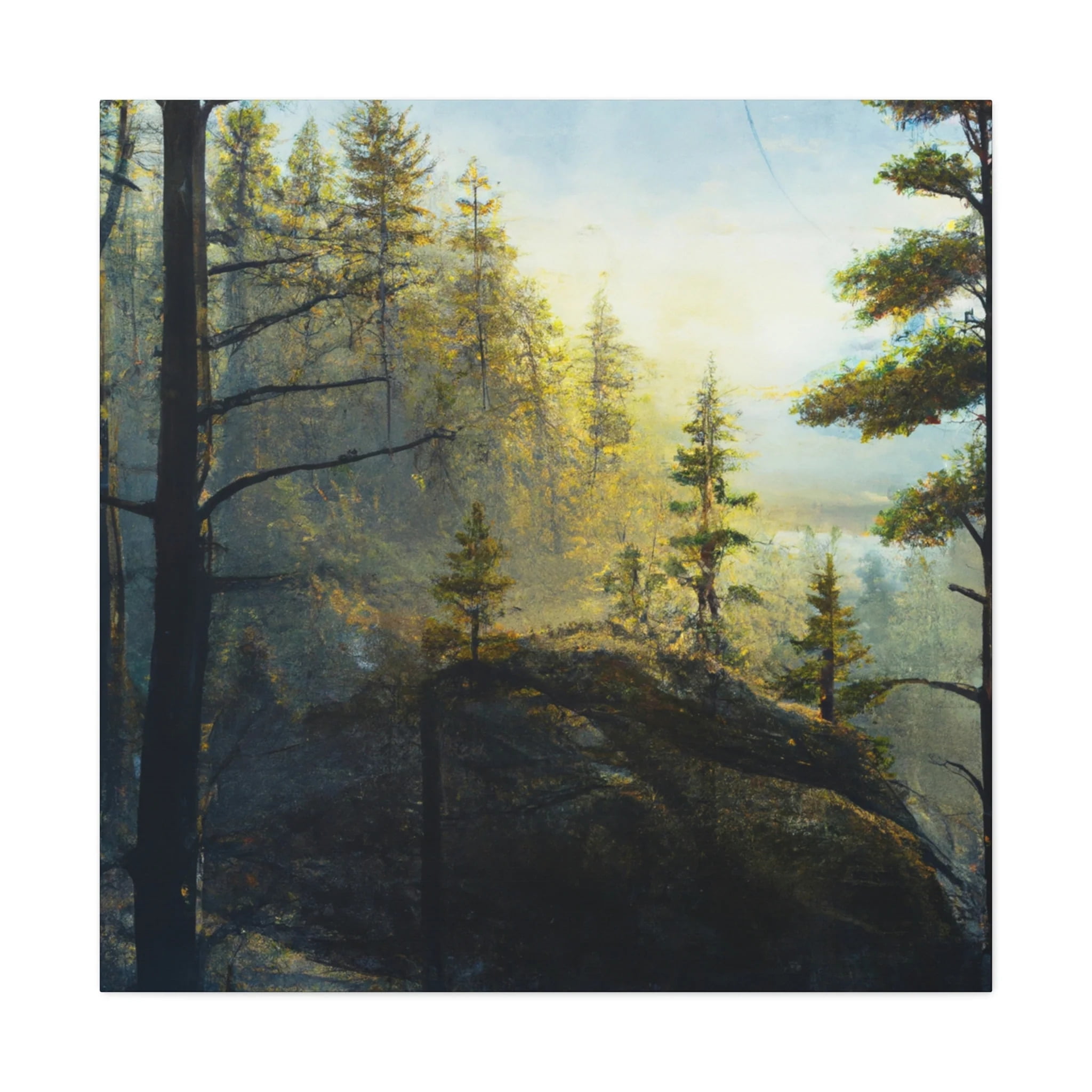 Forest Of Realism - Canvas - Walmart.com