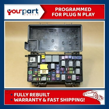 15-20 Caravan T&C Temic Integrated Fuse Box Module 68239606AA Rebuilt ...