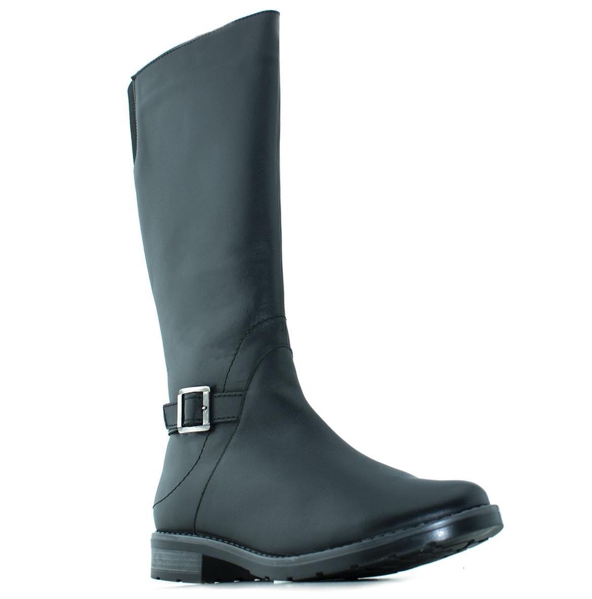 BOTA ALTA ECUESTRE DAMA PIEL NEGRO GIUSTO 15111 negro 25.5 GIUSTO JONI ...