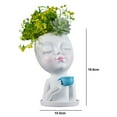 Sunjoy Tech Flower Vase Lovely Large Capacity Reusable Resin Coffee ...