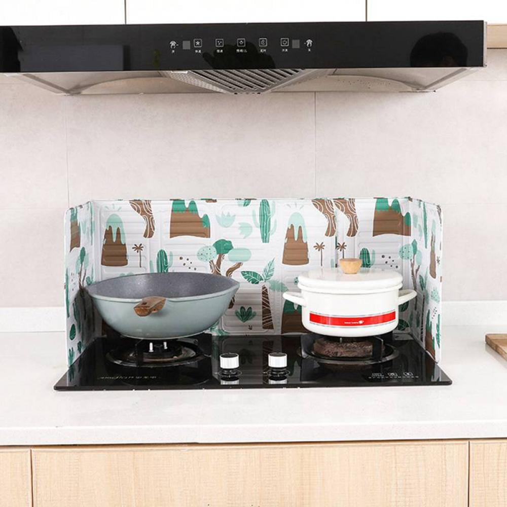 Anti Splatter Shield Guard Oil Barrier Stove Nonstick Aluminum Oil ...