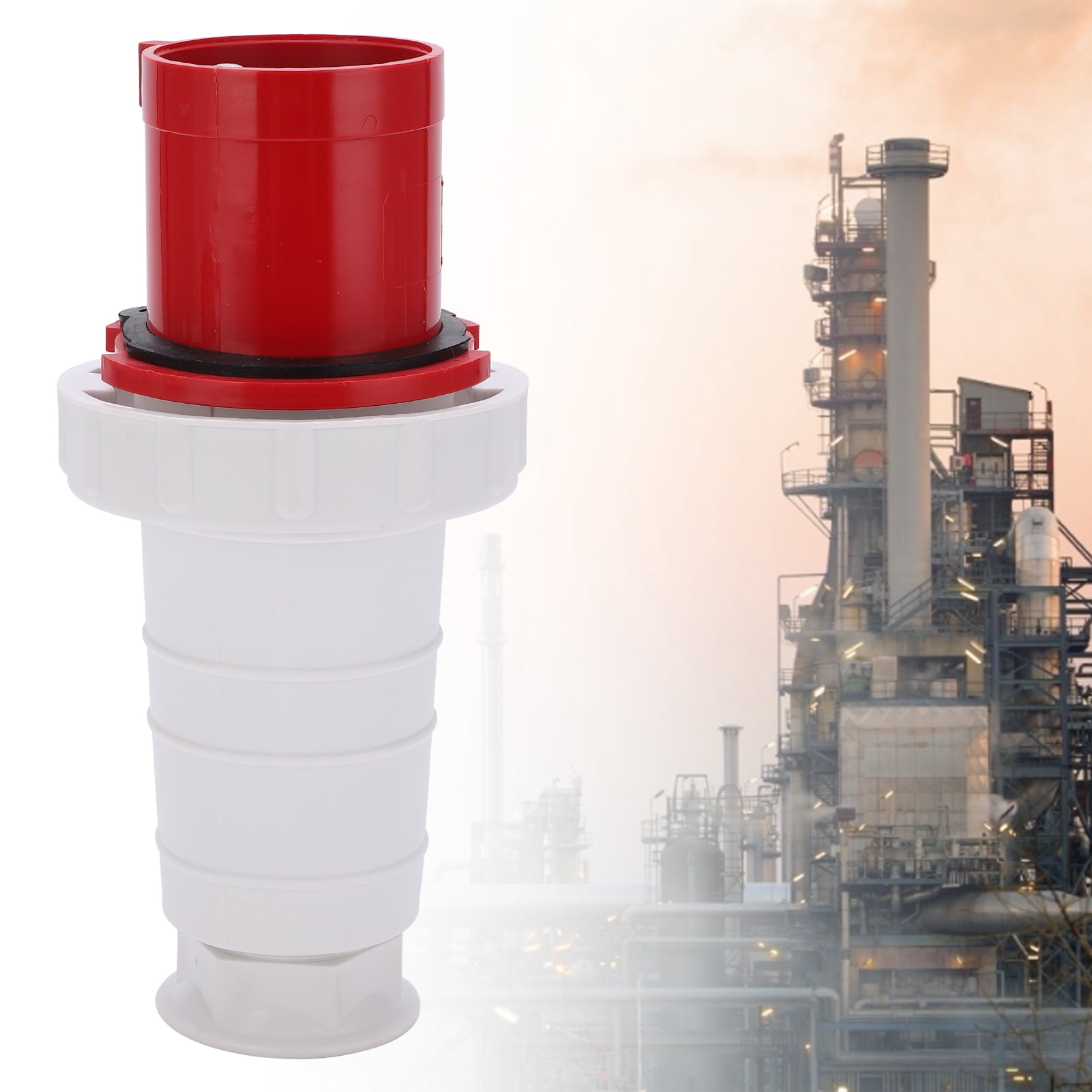 Conector circular enchufe industrial impermeable 3P+N+E 380-415V 63A ...