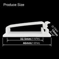 10Pcs Cable Holder Management Wire Holder Flexible USB Cable Winder ...