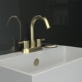 Belanger DEL74CMG Dual Handle Bathroom Faucet with Pop-Up Drain, Matte ...