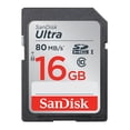 SanDisk Ultra 16GB Class SD Memory Card (5-Pack) with High Speed USB ...