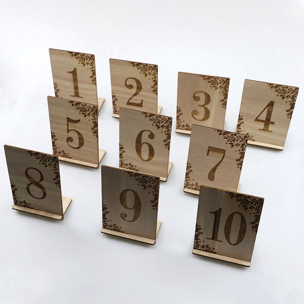 Table Number Holders The Range