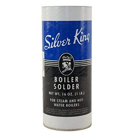 Silver King SKBS 16 OZ (1 LB) BOILER SOLDER For Steam And Hot Water ...