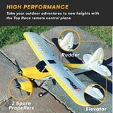 Top Race 4 Channel RC Plane, Radio Wireless Aircraft, Ready to Fly ...