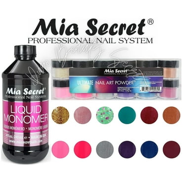Mia Secret Academic Nail Kit w/ 4 Systems (Kit-A08) - Walmart.com