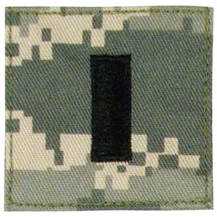 ACU Digital Camouflage - Military 1st Lieutenant Insignia Patch 1LT ...