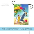 Toland Home Garden Fun in the Sun Beach summer Flag Double Sided 12x18 ...