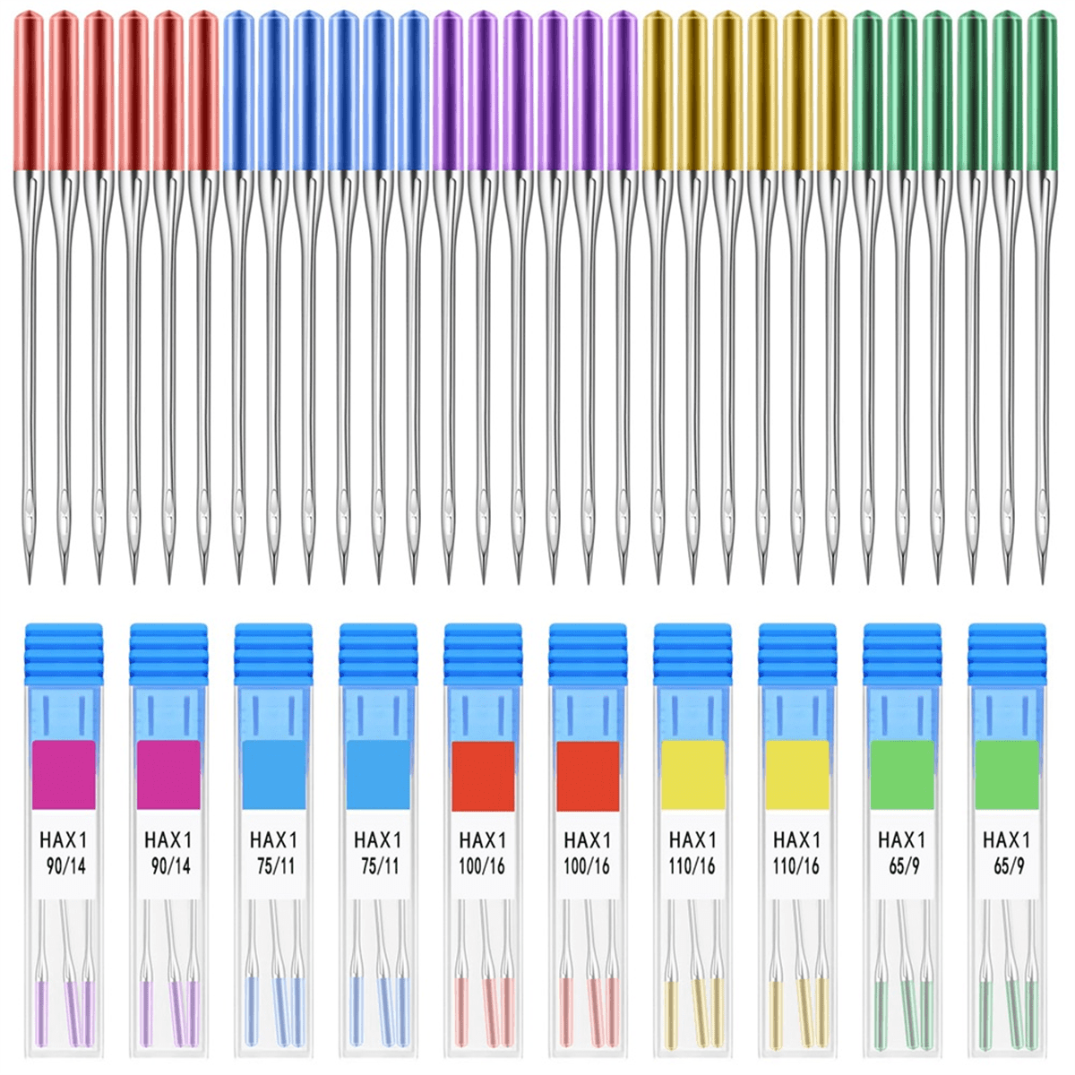 Click here for Unbranded 30 Pcs Universal Sewing Machine Needles... prices