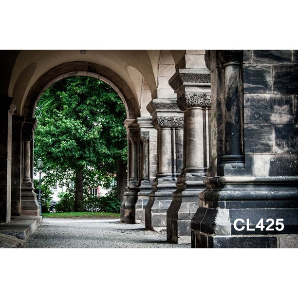 MOHome 7x5ft Retro Building photography Backdrop Background studio prop ...