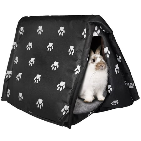 Weatherproof Foldable Rabbit Tent Bed - Cozy Hideout for Bunny, Guinea ...