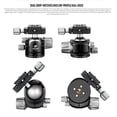 Leofoto Series Low Profile Ball Head & QR Plate, Arca, Black - Walmart.com