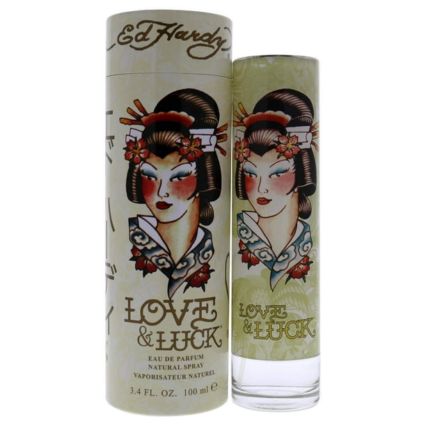 Perfume Ed Hardy Love & Luck EDP 100 ml para mujer | Walmart en línea