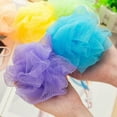 1/10X Bath Shower Sponge Mesh Scrunchie Body Wash Shower Scourer Puff ...