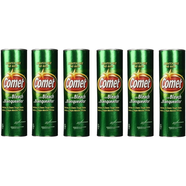 Comet 21 oz. Lemon Fresh All Purpose Cleaning Powder (6-Pack) - Walmart.com