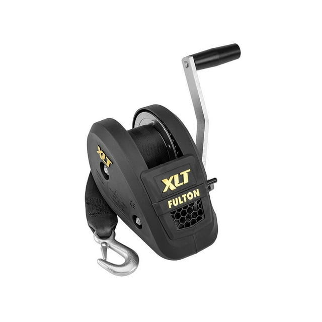Fulton Trailer Boat Winch 142311 XLT; Single Speed; Hand Operated; 1500 ...