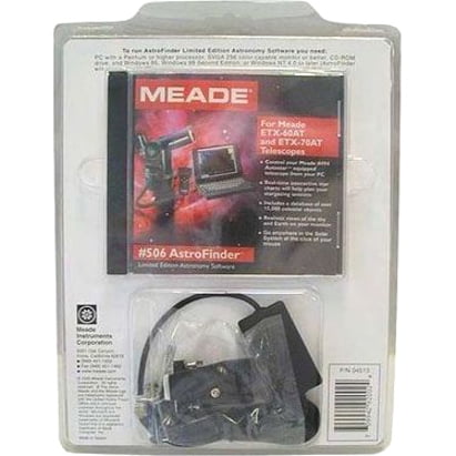Meade 506 AstroFinder Software and Cable Connector Kit 04513 - Walmart.com