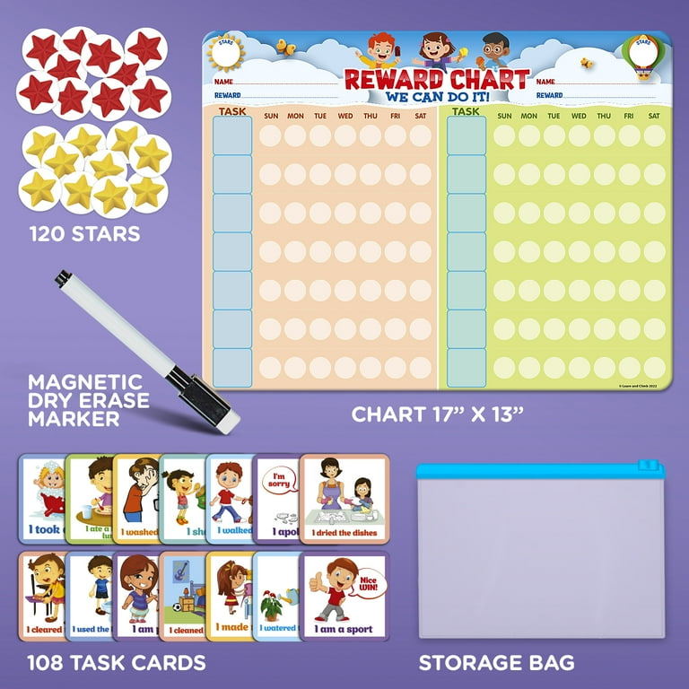Buy Chore Chart For Kids Multiple Toddlers Chore Chart To Inspire
