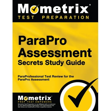 ParaPro Assessment Study Guide : Paraprofessional Study Guide and ...