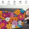 59.1in Round Blanket Light Weight Anti-Wrinkle Anti-Allergy Non ...