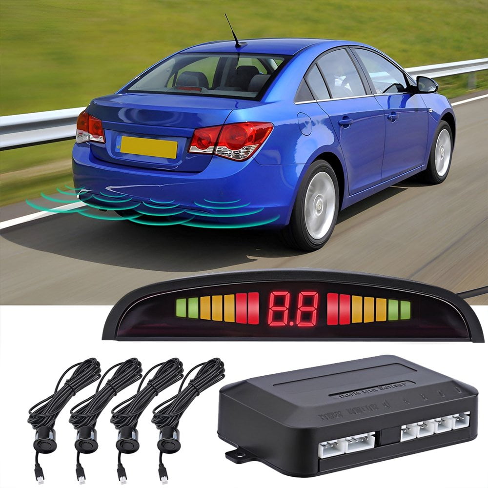 Parking Sensor Kit Reverse Radar System Reusable Auto Car Parking Radar ...