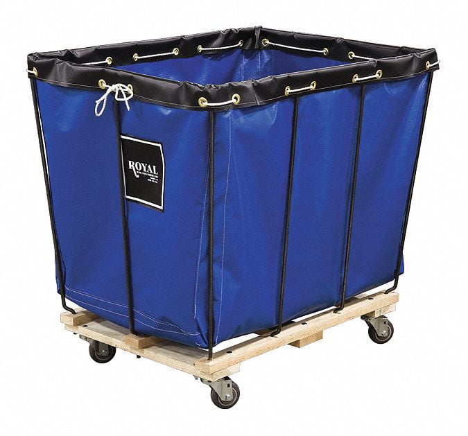 Royal Basket Trucks Basket Truck,8,Blue,Vinyl,600 lb. G08-BBX-RVA-3UNN ...
