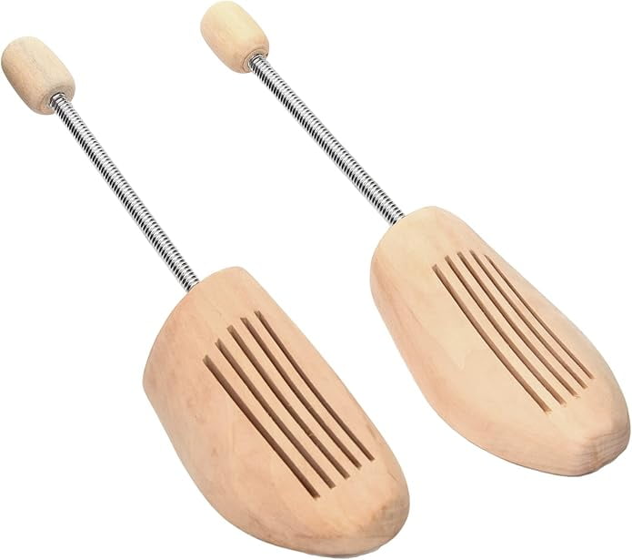 Horma para zapatos, horma para zapatos de madera maciza con muelle ...