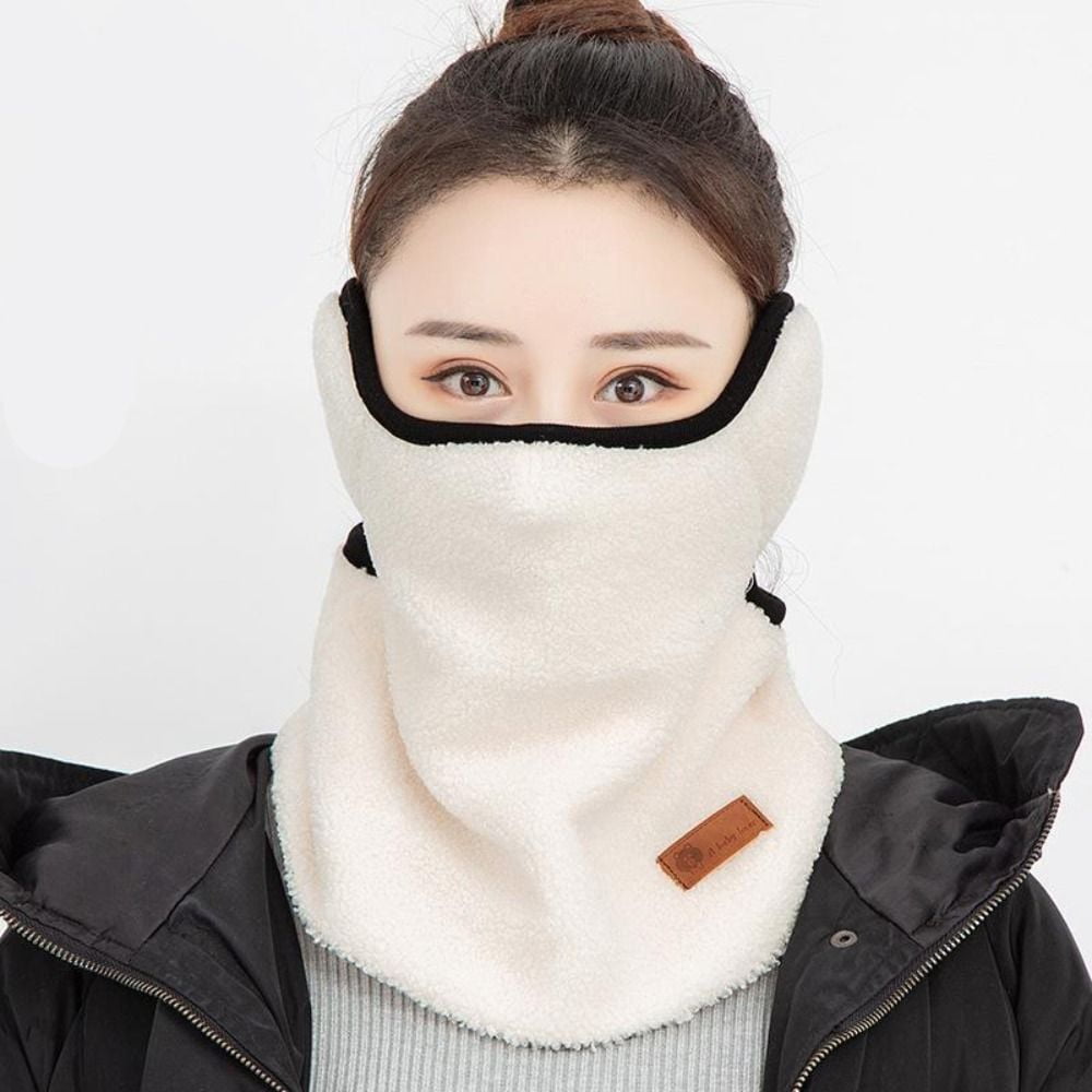 Cycling Snowboard Ski Hiking Half Face Thermal Fleece Neck Scarf Neck ...