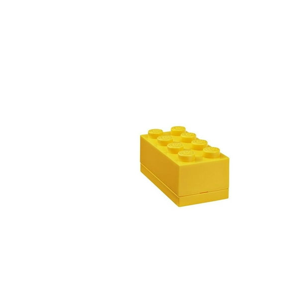 LEGO Mini Box 8, Bright Yellow - Walmart.com