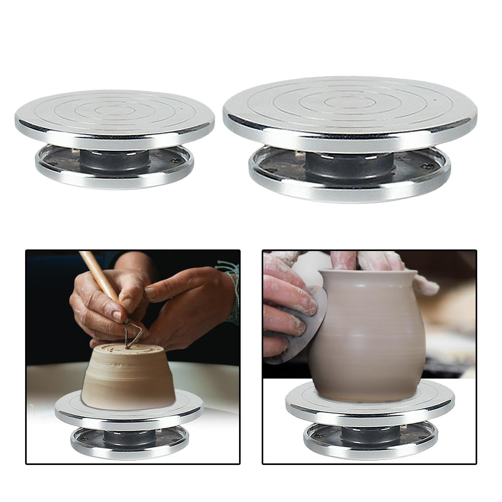 Sculptor's Wheel Turntable - Rotating Pottery Stand for Model Making ...