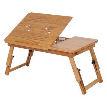 Mind Reader Bali Collection, Bamboo Portable Laptop Desk/Breakfast ...