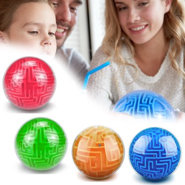 Labyrinth Wooden Maze Game with Two Steel Marbles, Puzzle Game by Hey ...