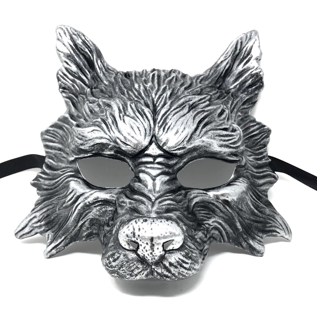 Scary Horror Devil Wolf Masquerade Mask For Halloween Costume Dress UP ...